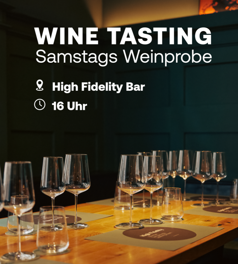 Wine Tasting at High Fidelity | High Fidelity